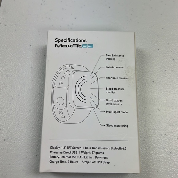 MaxFit | Wearables | Nib Maxfit G3 Enclosed Is Band And Watch Screen 3 ...